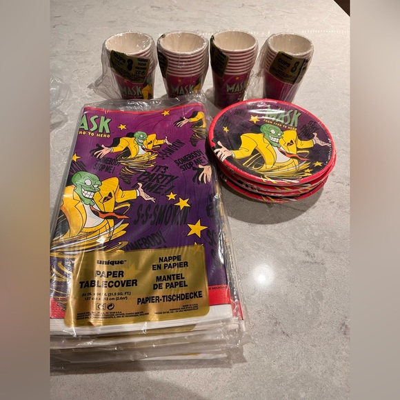 Other | Vintage 1995 The Mask Animated Series Party Decor | Poshmark